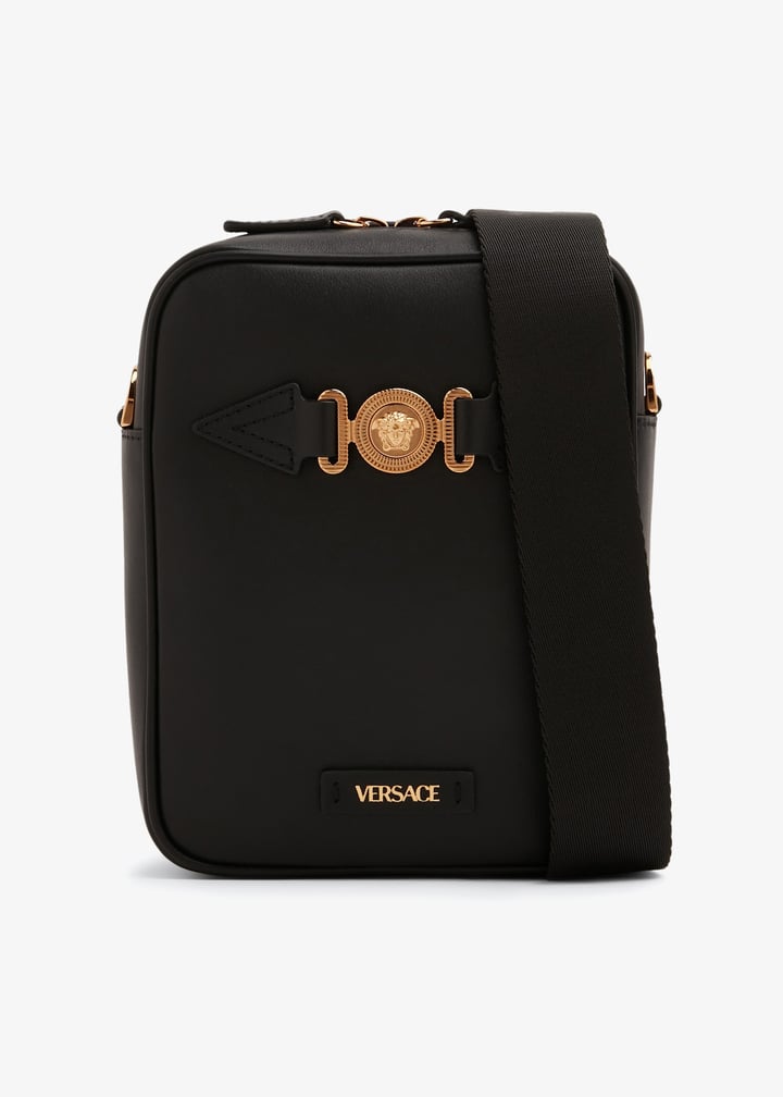 Versace Medusa biggie pouch bag for Men - Black in UAE | Level Shoes