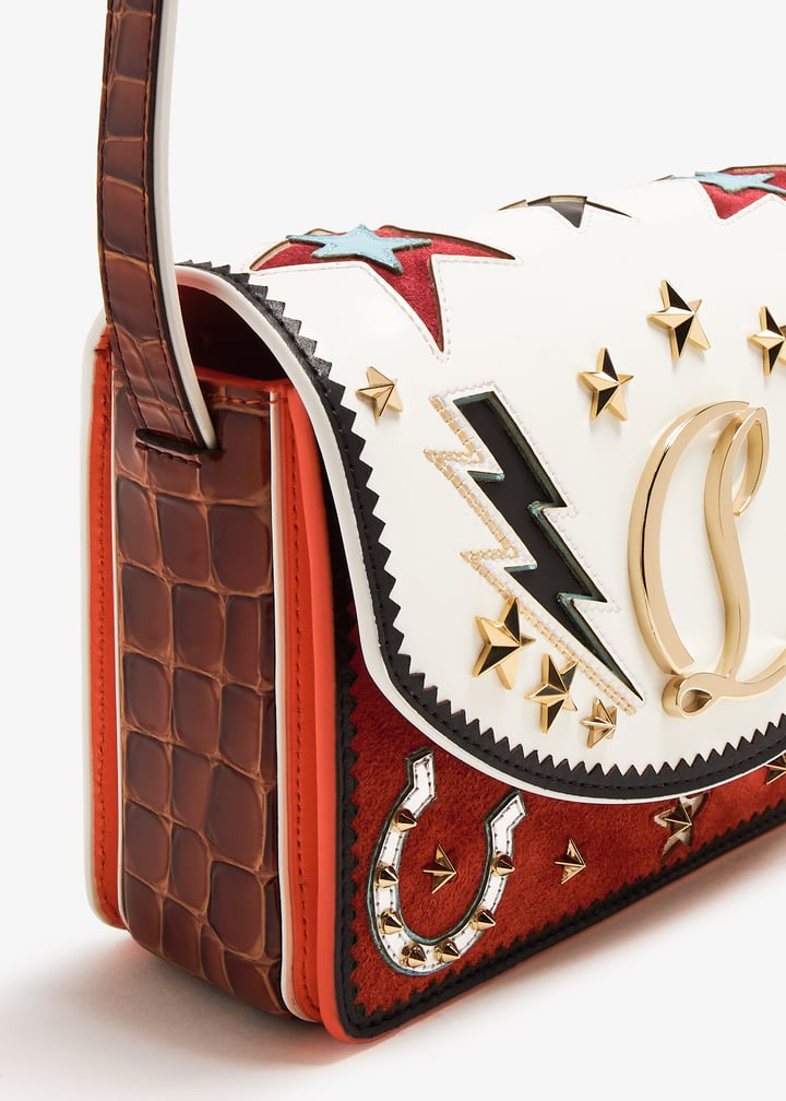 christian louboutin white crossbody