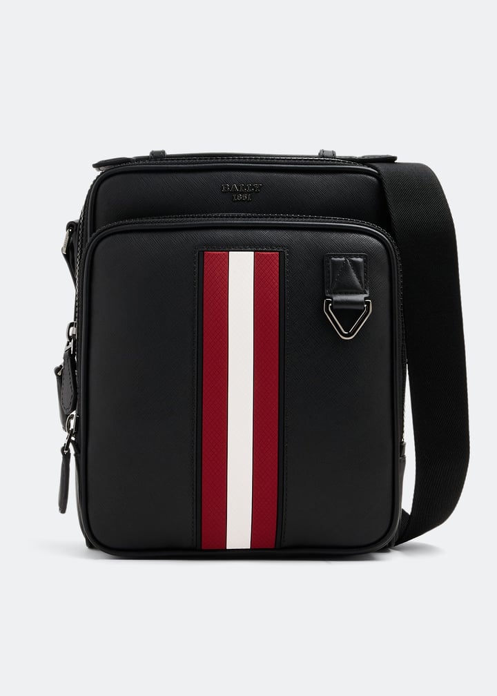 Bally Mackao crossbody bag for Men - Black in UAE | Level Shoes