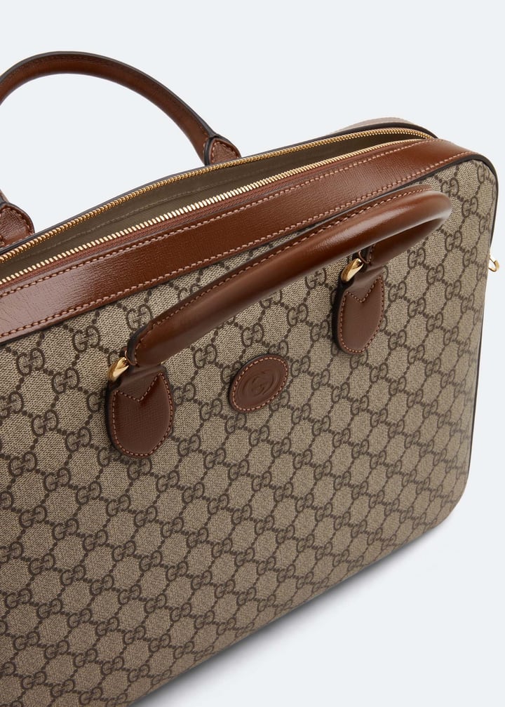 briefcase with interlocking g