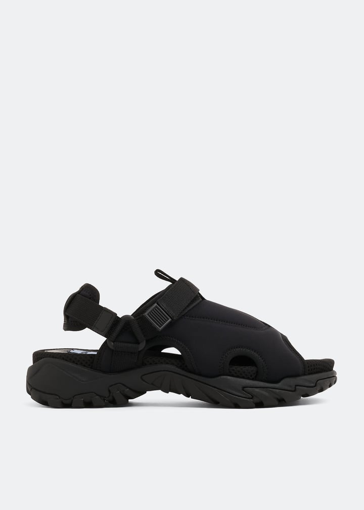 MCQ L11 sandals for Women - Black in UAE | Level Shoes