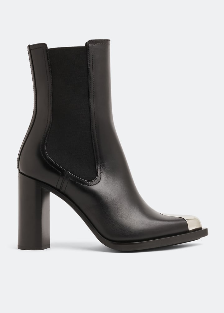 McQueen Punk Chelsea boots for Women - Black in USA | Level Shoes