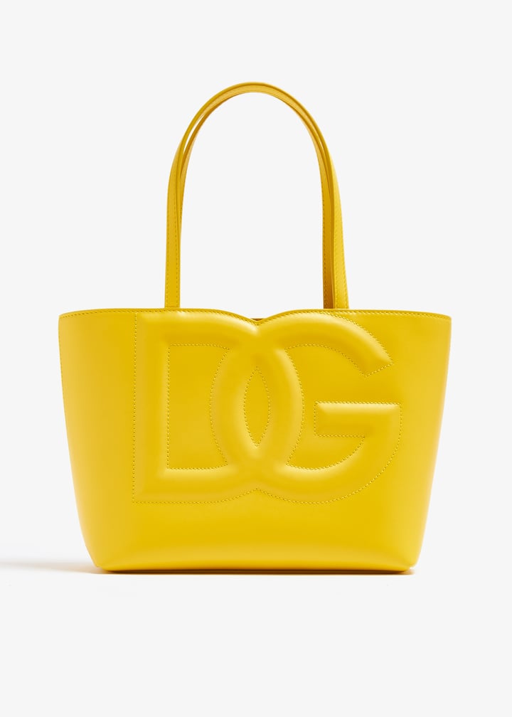 Dolce&Gabbana Small DG logo shopper for Women - Yellow in UAE | Level Shoes