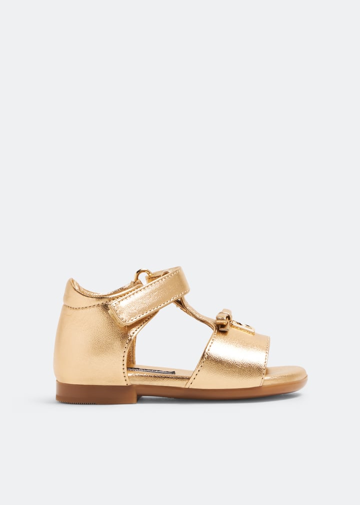 Dolce&Gabbana First Steps sandals for Baby - Gold in KSA | Level Shoes