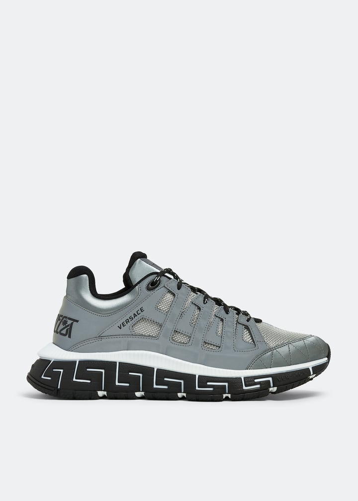 Versace Trigreca sneakers for Men - Grey in UAE | Level Shoes