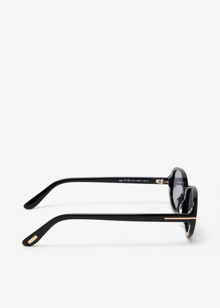 Tom Ford Oval sunglasses for Women - Black in Bahrain | Level Shoes
