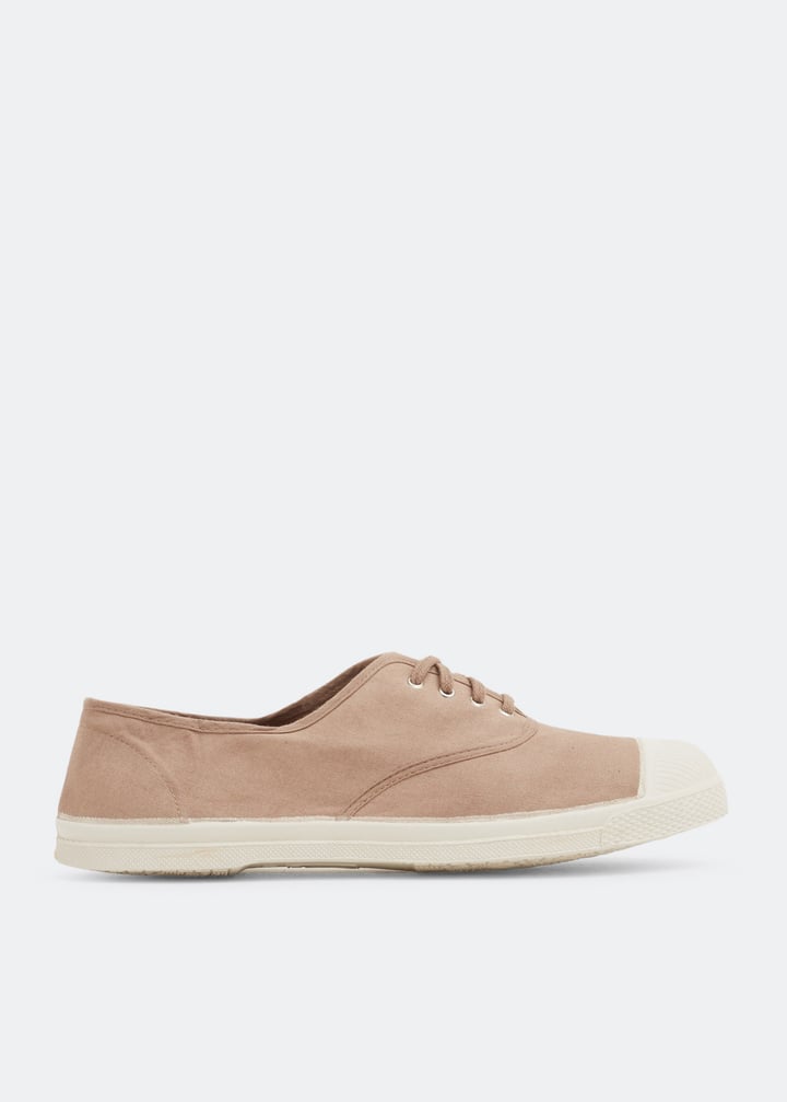Bensimon Tennis lace-up sneakers for Men - Beige in USA | Level Shoes