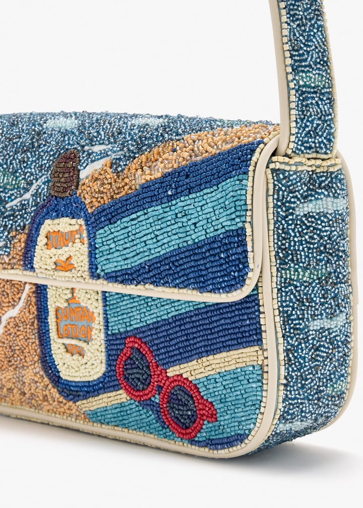 STAUD Tommy shoulder bag for Women - Multicolored in USA | Level Shoes