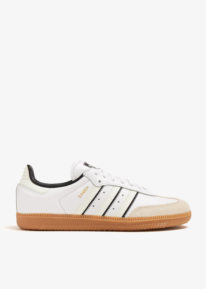 adidas Samba OG sneakers for Kids Unisex - White in UAE | Level Shoes