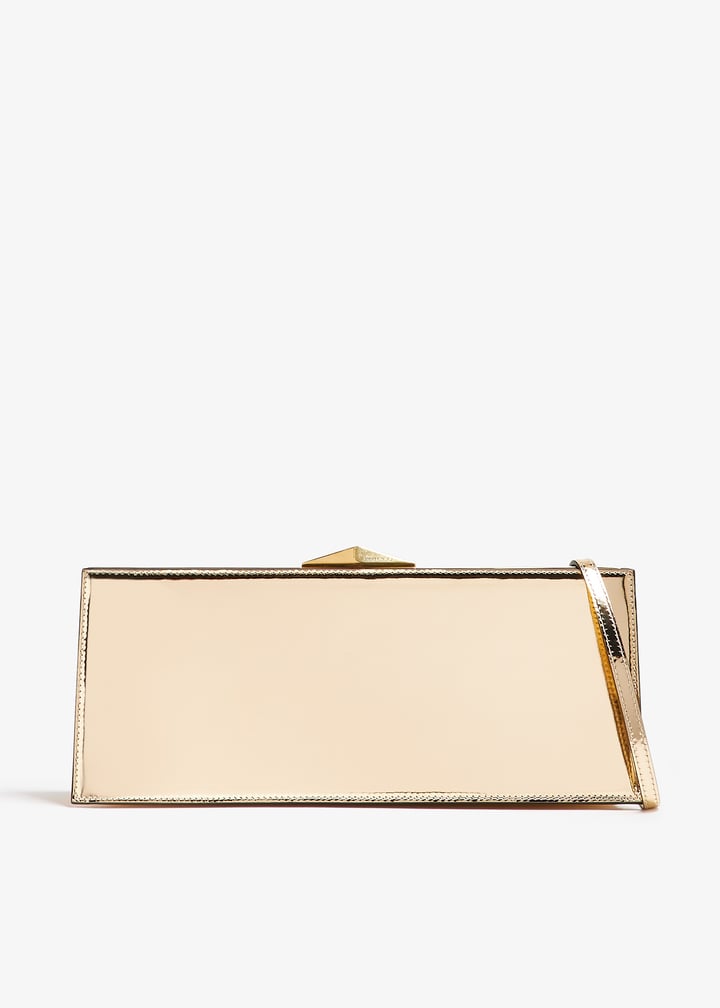 Jimmy Choo Diamond clutch bag for Women - Gold in Kuwait | Level Shoes
