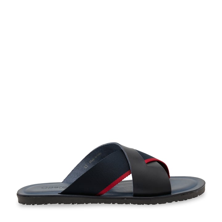 Opera D'Arte Leather sandals for Men - Blue in USA | Level Shoes
