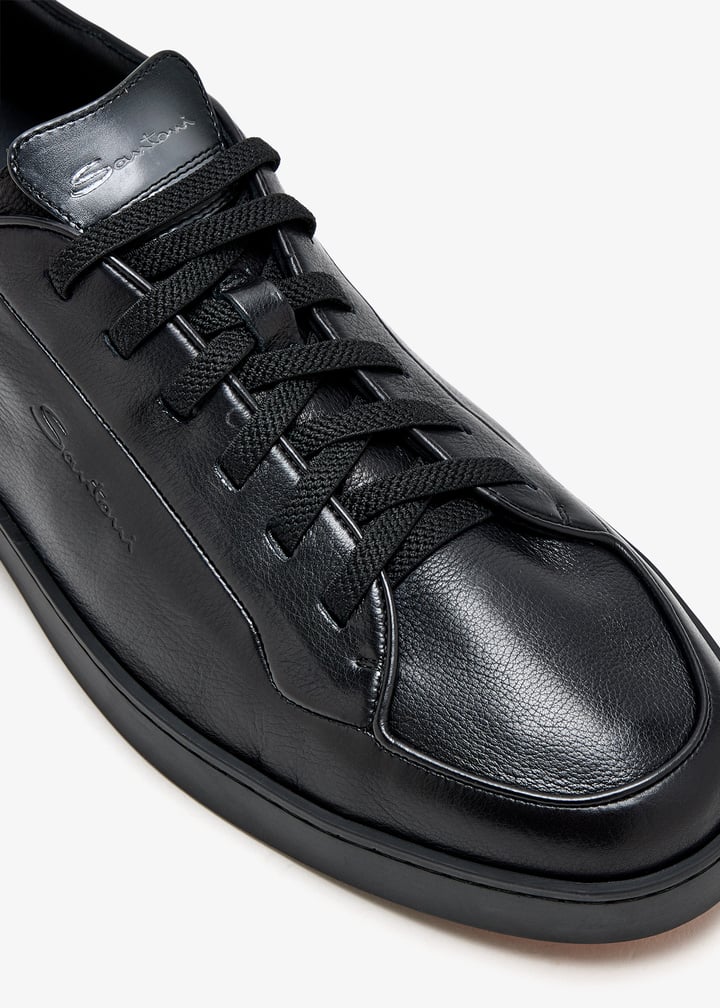 Santoni Monte Carlo sneakers for Men - Black in KSA | Level Shoes