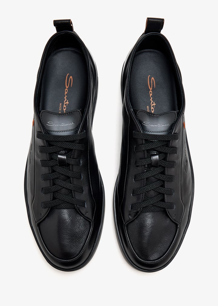 Santoni Monte Carlo sneakers for Men - Black in KSA | Level Shoes