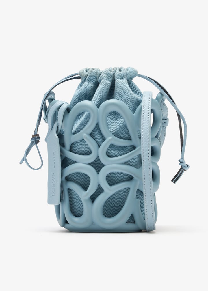 LOEWE Pre-Loved Small Anagram crossbody bag for Women - Blue in KSA ...