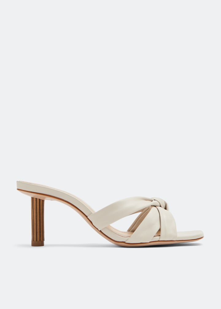 Schutz Mindy Pin heel mules for Women - White in UAE | Level Shoes