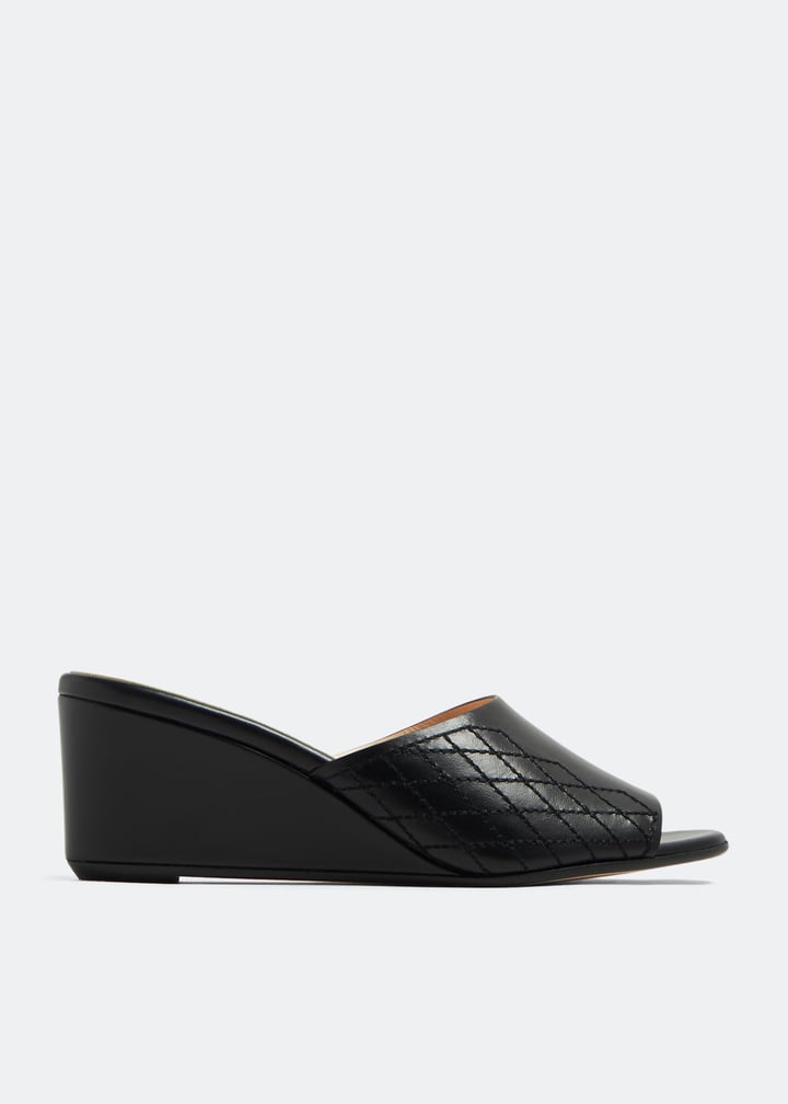 Private Collection La Zeppa 60 mules for Women - Black in UAE | Level Shoes