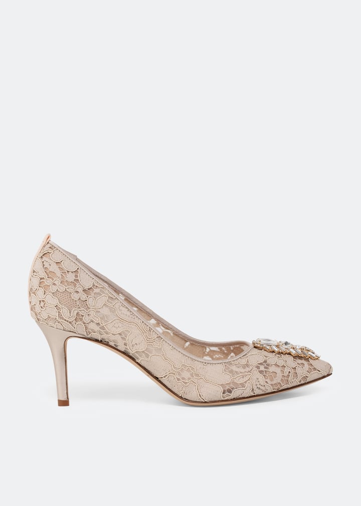 Sarah Jessica Parker Tempest lace pumps for Women - Beige in Qatar ...