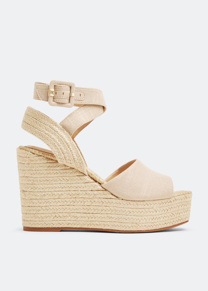 Sam Edelman Vada wedge espadrilles for Women - Beige in UAE | Level Shoes