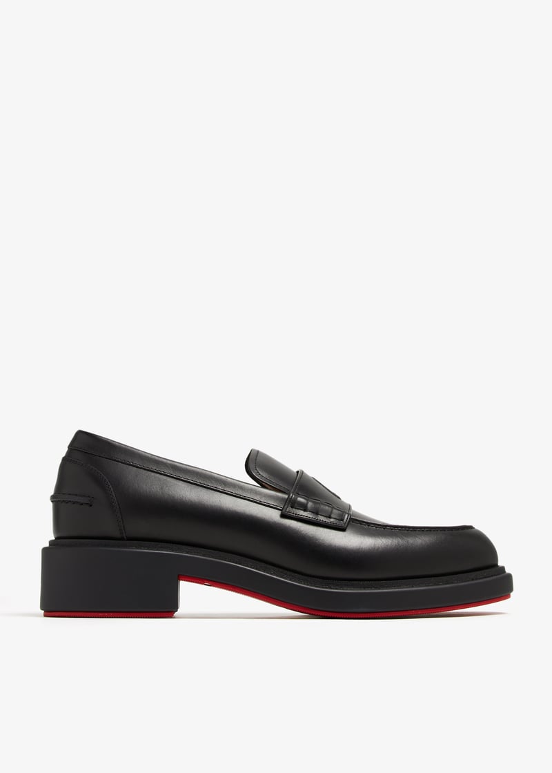 Christian Louboutin Urbino Moc loafers for Men - Black in Qatar | Level ...
