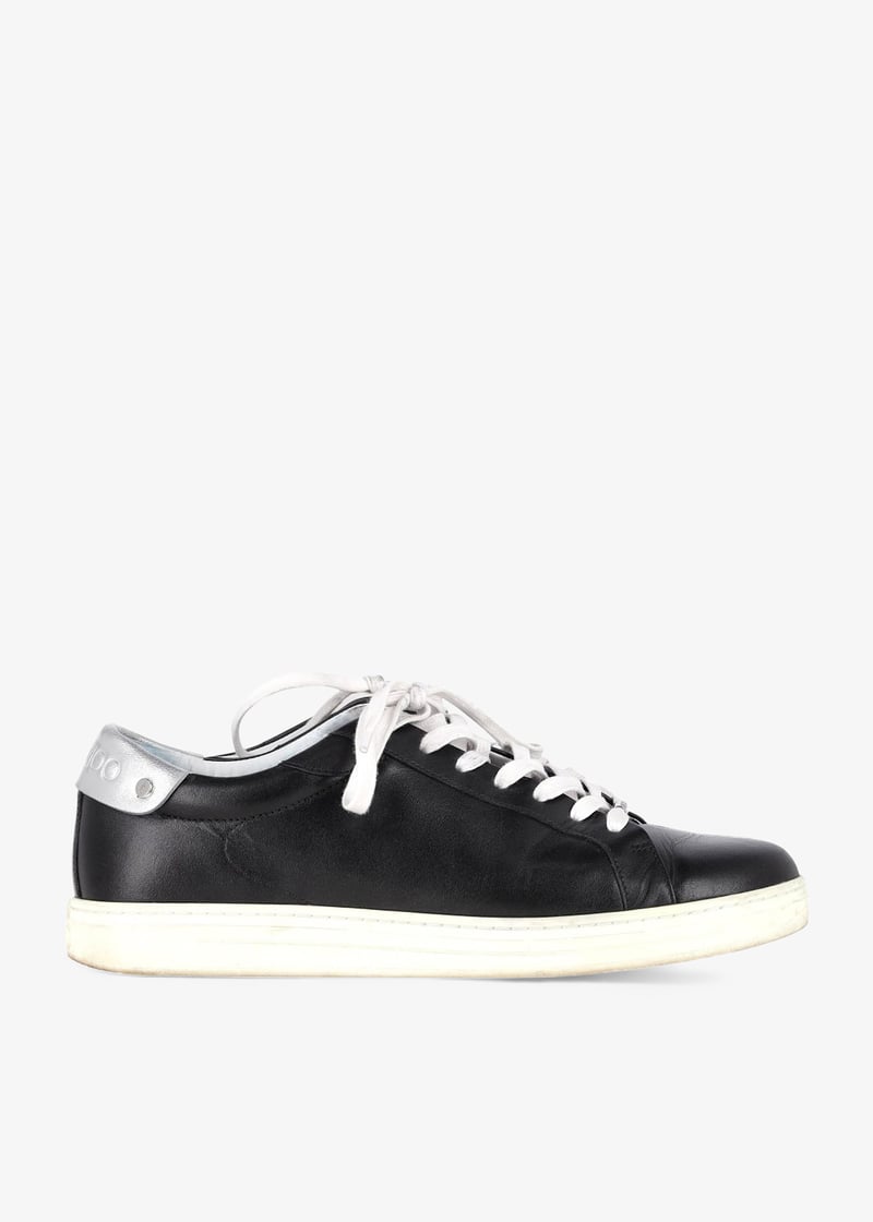 Jimmy Choo Pre-Loved Rome sneakers for Men - Black in UAE | Level Shoes