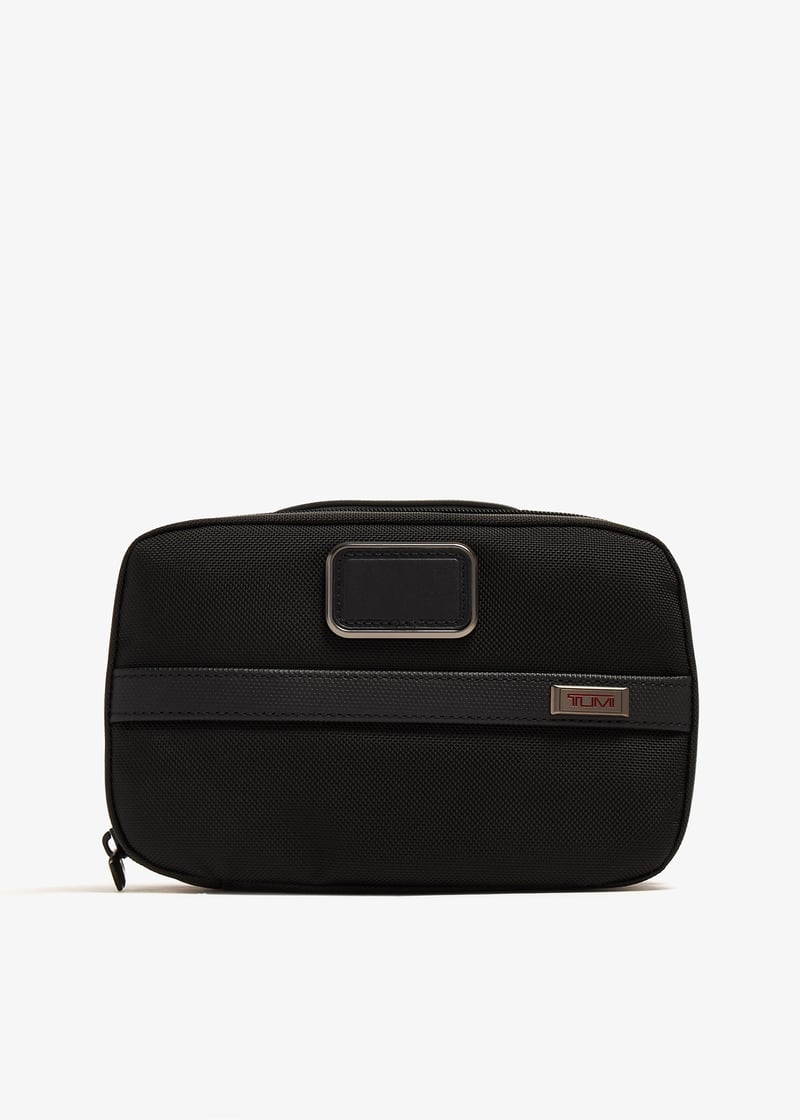 TUMI Alpha 3 split travel kit for Men - Black in KSA | Level Shoes