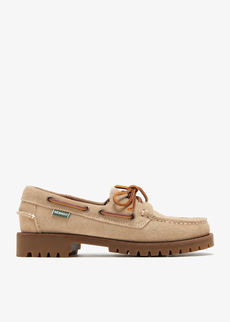 Sebago Ranger Suede boat shoes for Women - Beige in UAE | Level Shoes