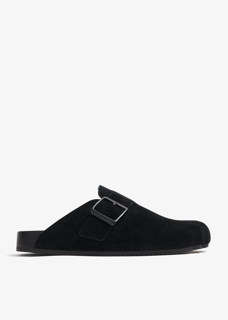 Balenciaga Sunday mules for Men - Black in KSA | Level Shoes
