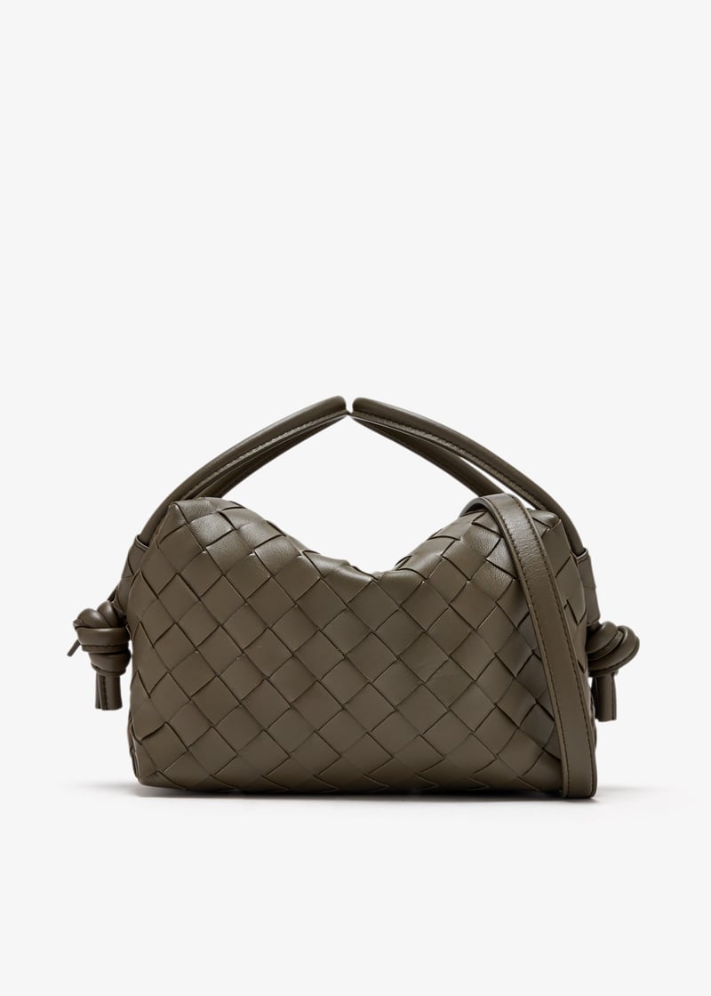 Bottega Veneta Loop top handle bag for Women - Green in UAE | Level Shoes