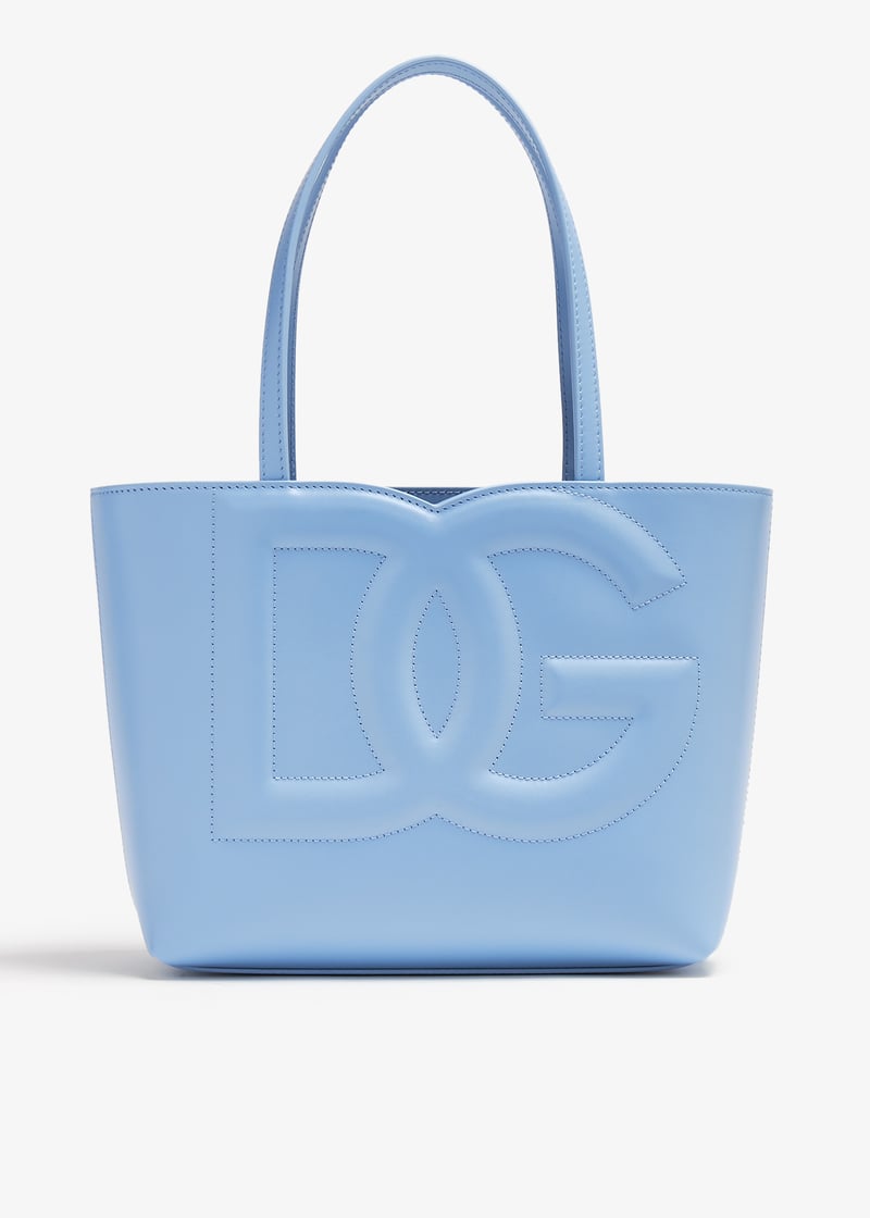Dolce&Gabbana Small DG logo shopper for Women - Blue in UAE | Level Shoes