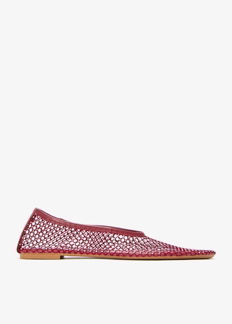 Senso Clarissa ballet flats for Women - Burgundy in UAE | Level Shoes